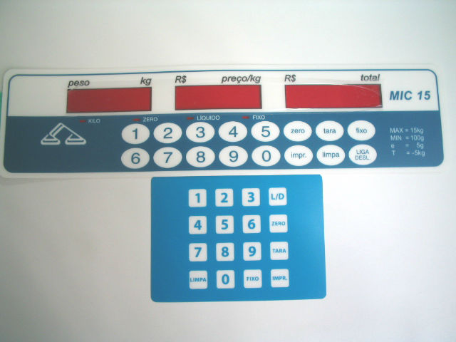 TECLADO MICHELETTI COMPUTADORA MIC 15 – Portal da Balança